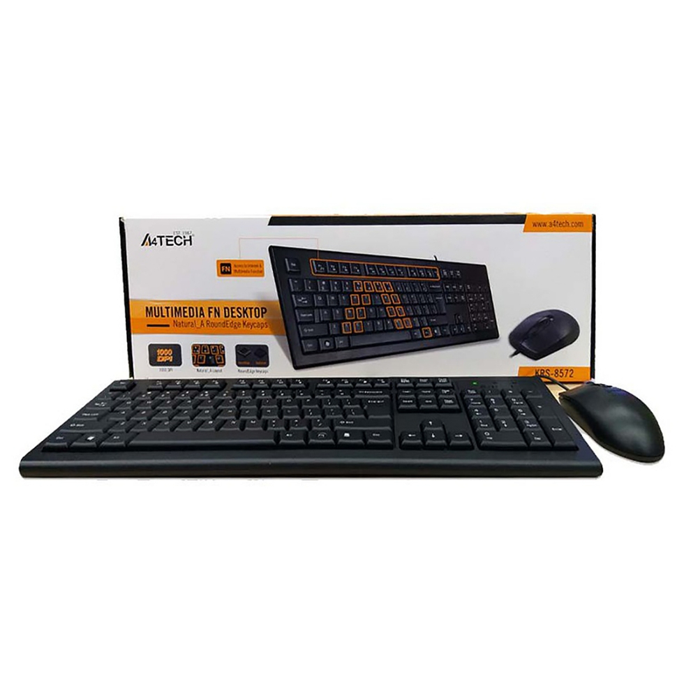 A4 TECH KRS - 3330 KEYBOARD AND OPTICAL MOUSE | Shopee Philippines