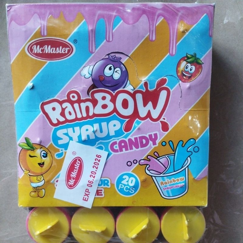 McMaster Rainbow Syrup Candy | Shopee Philippines
