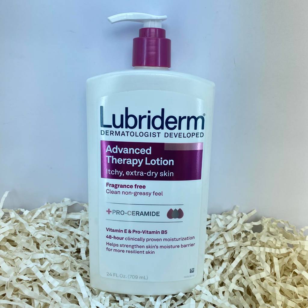 Lubriderm advanced Therapy Lotion + Pro- Ceramide 24oz (709ml) | Shopee ...