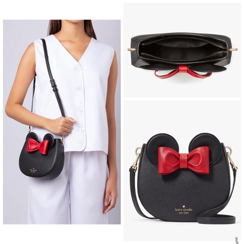 ORIGINAL KATE SPADE Disney X Kate Spade New York Minnie 3D Crossbody ...