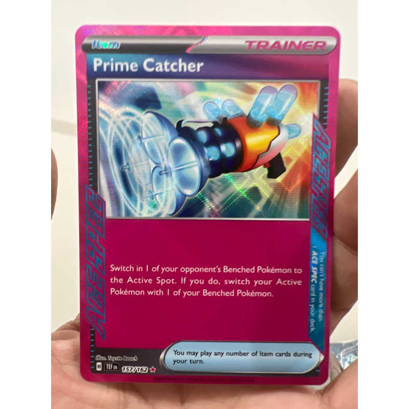 Prime Catcher - 157/162 - Ace Spec Rare - Scarlet & Violet: Temporal ...
