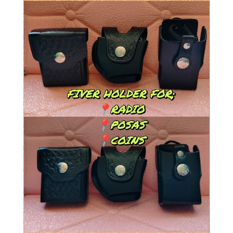 PVC/fiver holder( COIN PURSE, RADIO CASE and Posas holder) | Shopee ...