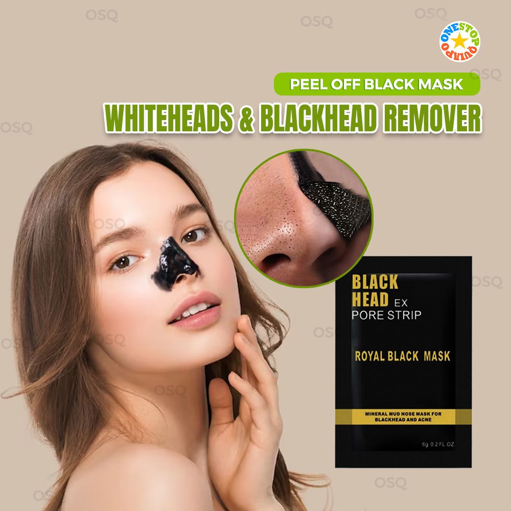 OSQ 1pc & 5pcs Deep Cleansing Peel Off Mask Blackheads & Whiteheads ...