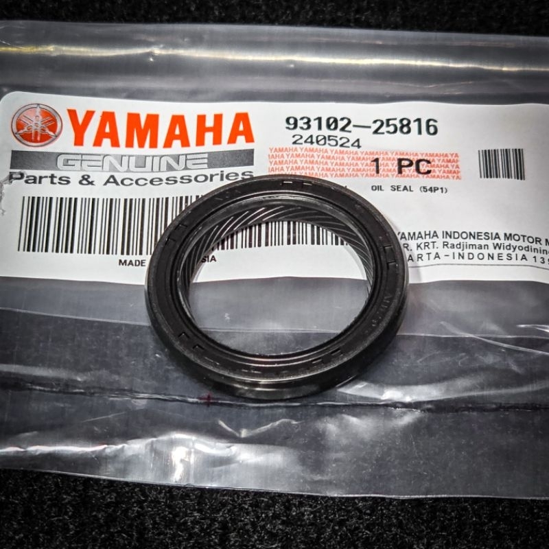 [54P1] Yamaha Genuine Pulley Oil Seal 93102-25816 (Mio i 125 / Soul i ...