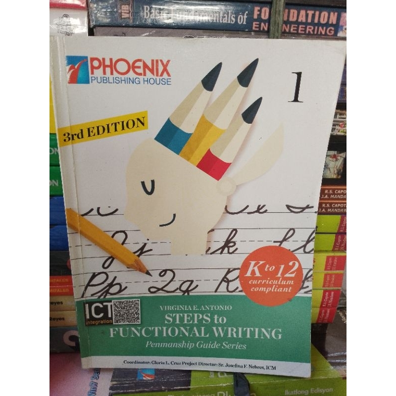 Step to Functional Writing Penmanship guide Series grade 1 (use | Shopee Philippines