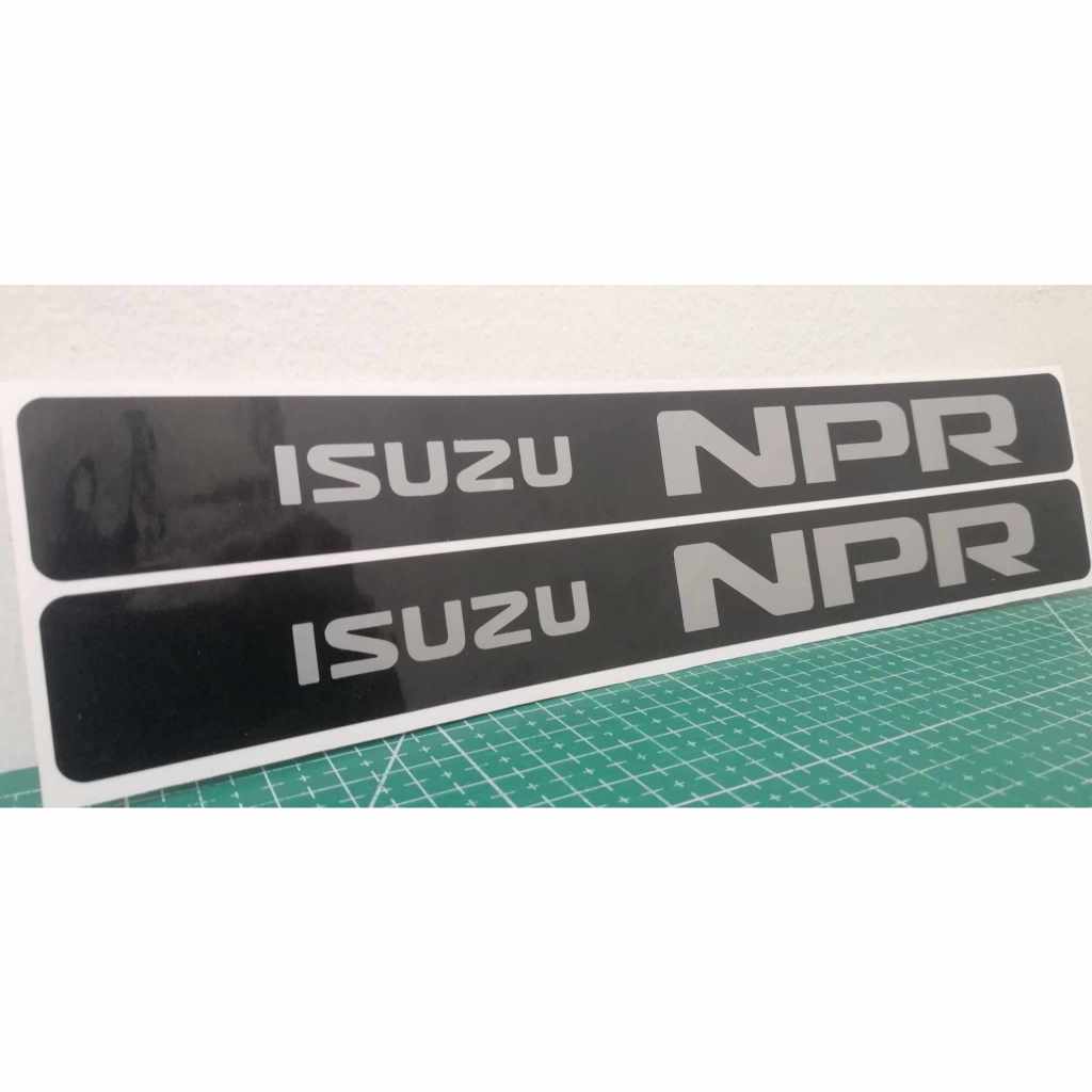 Isuzu NPR door decals (2 pcs) | Shopee Philippines