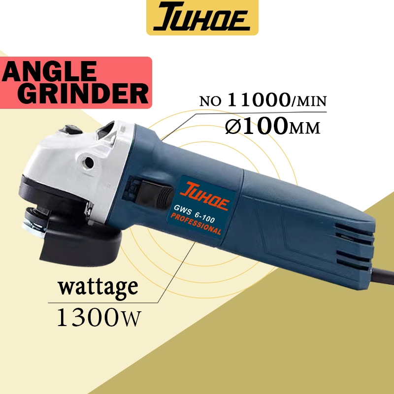 Portable Angle Grinder Tools and Steel Grinding Disc Electric Hand ...