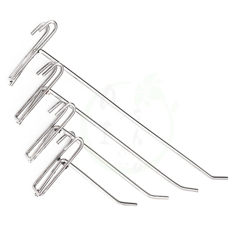 10pcs Mesh Rack Hook Peg Goods Display Shelf Hooks Supermarket Grid ...