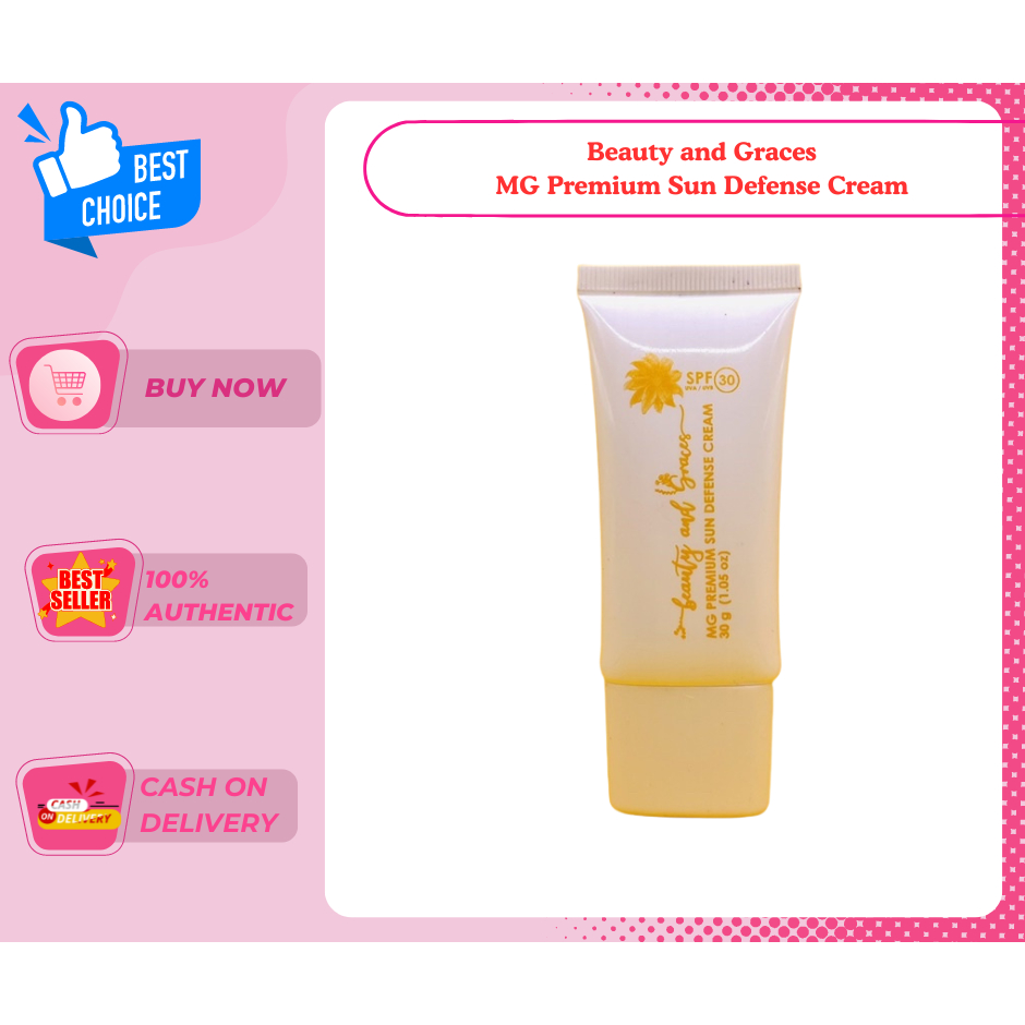MG Premium Sun Defense Cream | SPF50 Broad-Spectrum Protection & Anti ...