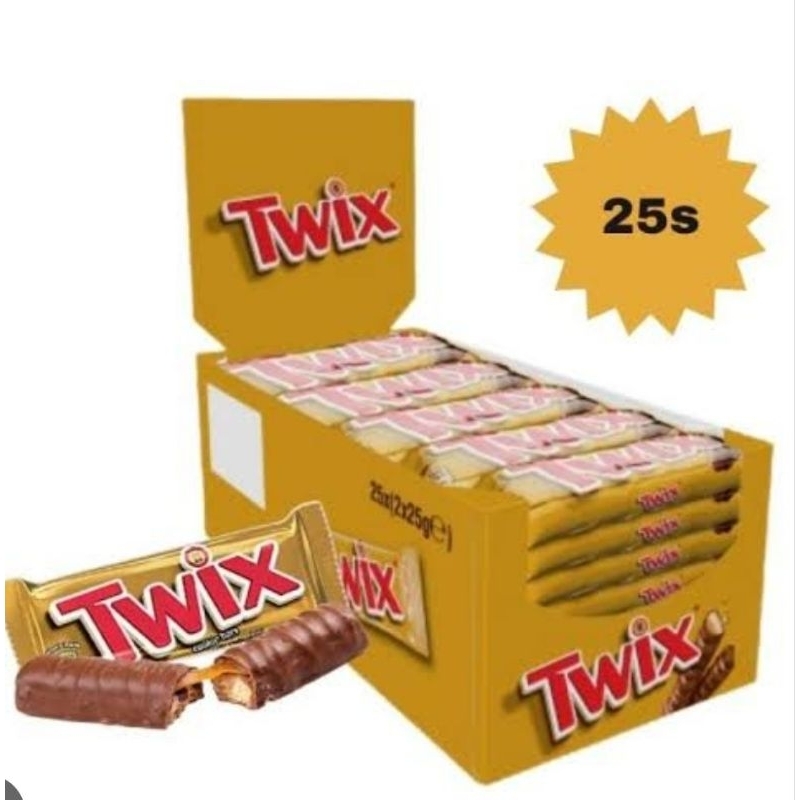 Twix 50 grams (25 pcs / box) | Shopee Philippines