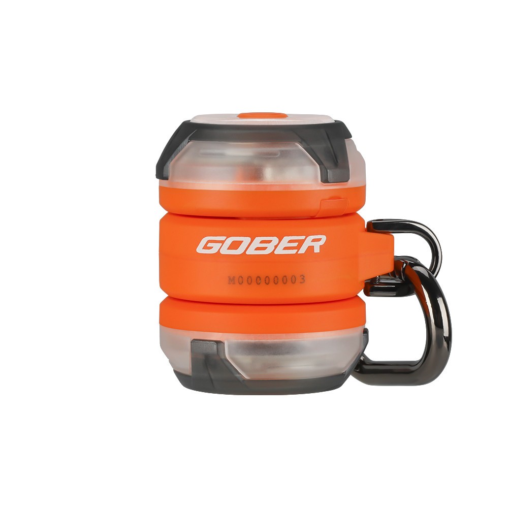 Olight Gober Kit 4 Lumens USB-C Rechargeable LED Safety Light (Orange ...