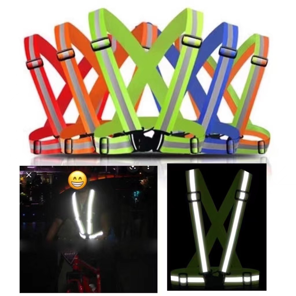 Reflector Vest Belt High Visibility Strap Safety Vest Saf All universal ...