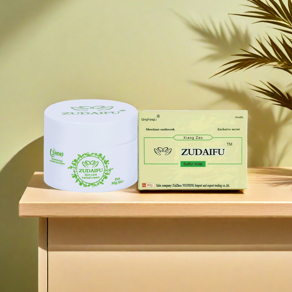 ZUDAIFU 3rd generation upgraded cream 30g, soap 80g, fully inhibit ...