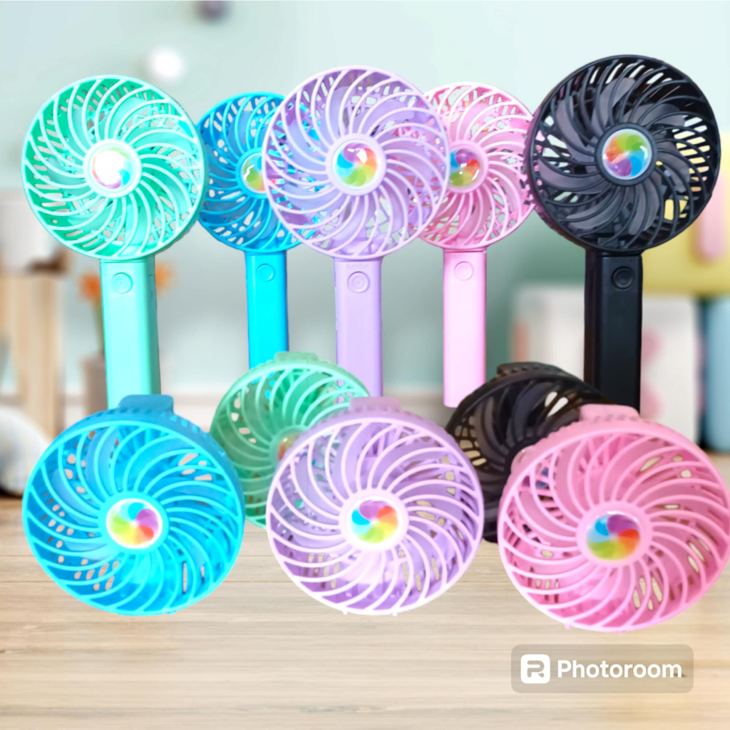 Handy Fan Electric Mini Hand Fan Rechargeable Battery Operated ...