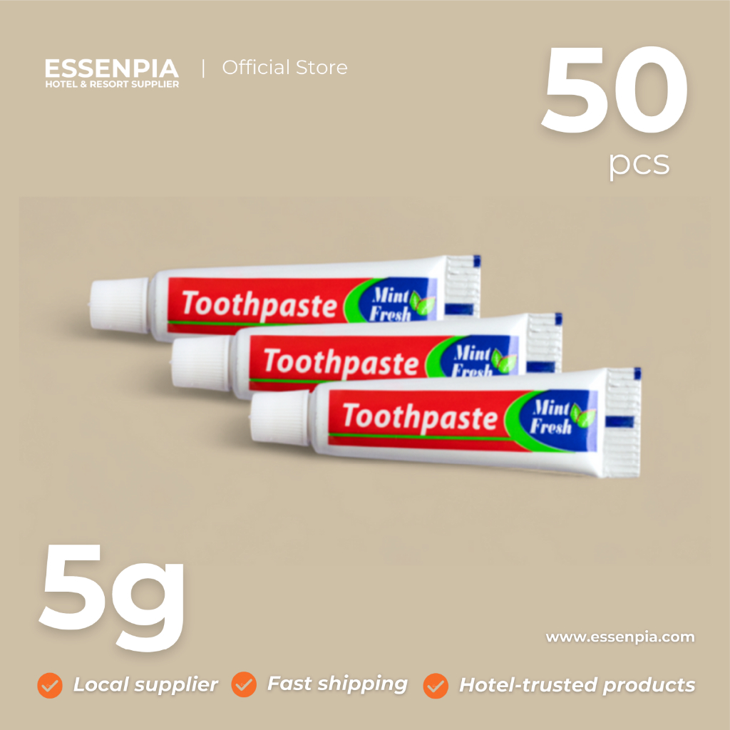 5g Hotel TOOTHPASTE Mini Travel toothpaste Affordable Cheap | Shopee ...