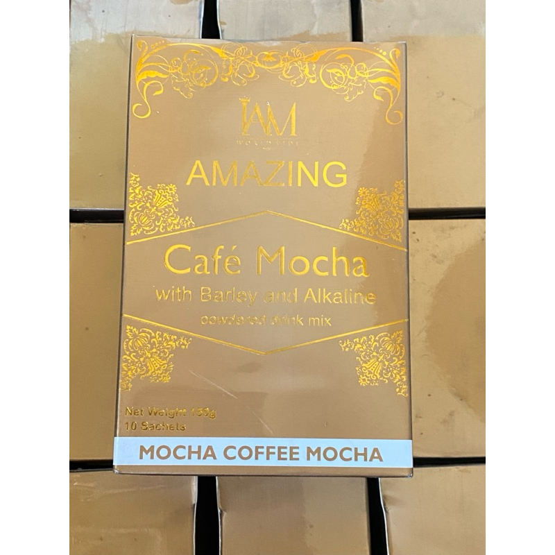 AMAZING CAFE MOCHA WITH BARLEY & ALKALINE POWDERED DRINK MIX(150g ...