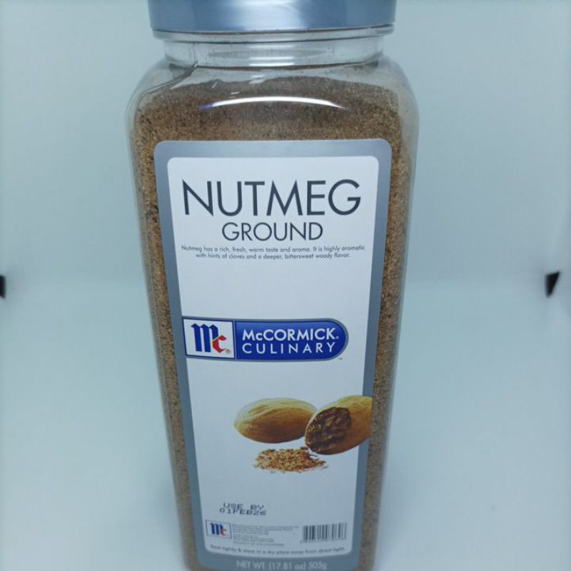 McCormick NUTMEG GROUND 505G COD | Shopee Philippines