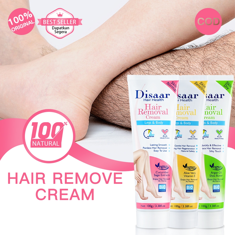 【BUY 1 GET 1 FREE】Disaar Hair Removal Cream Sensitive Skin Hair Removal ...