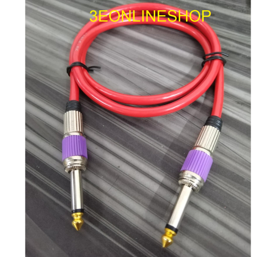 PL to PL Heavy Duty Audio Cable / Patch Cable/Guitar Cable | Shopee ...