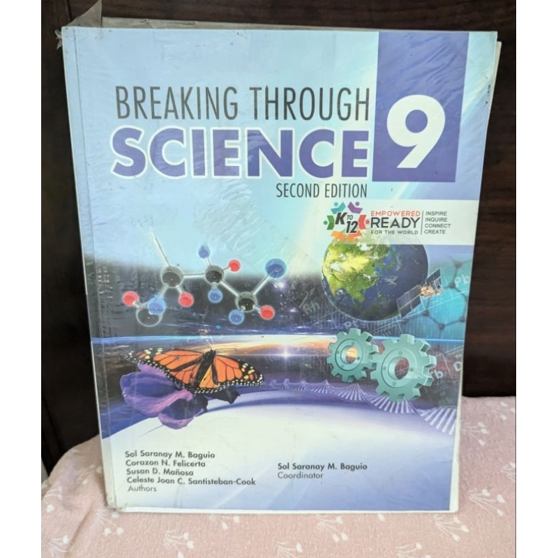 Breaking Through Science 9 (Heavily Used) | Shopee Philippines