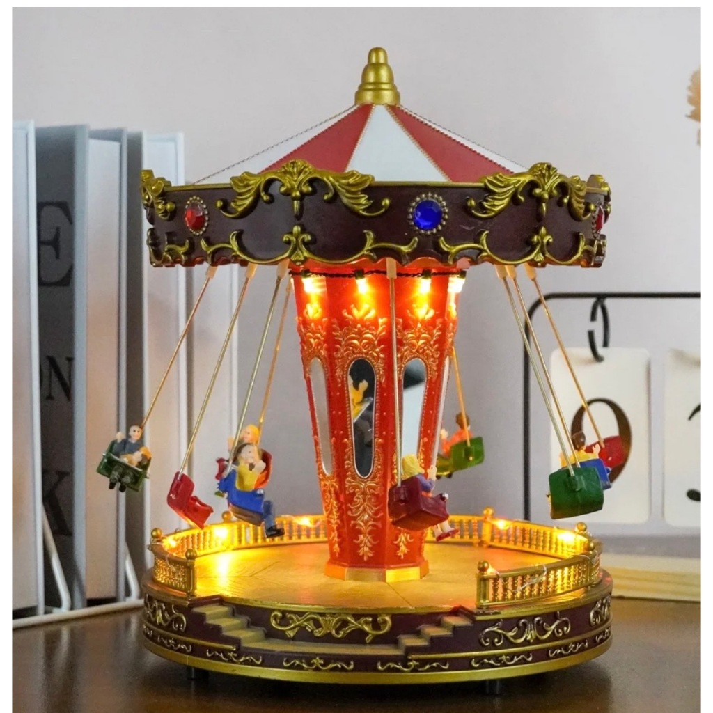 D&G's Christmas Village swing carousel | Shopee Philippines