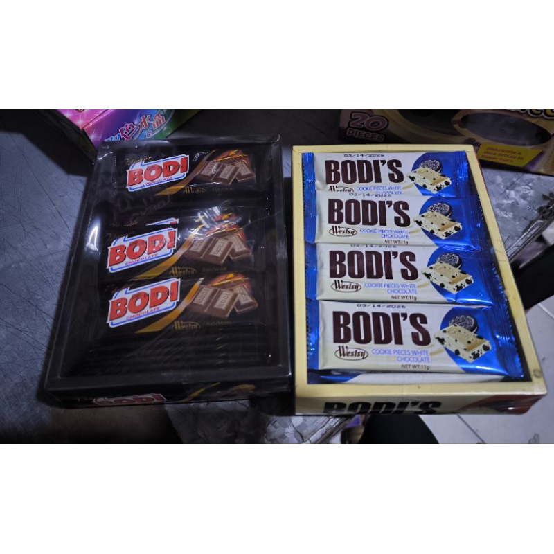 Bodi Chocolate Bar 30 pcs | Lootbag Filler, Paninda, Party Giveaways ...