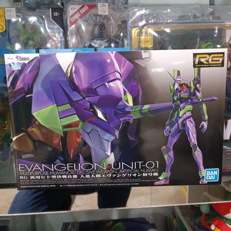 Bandai Hobby Rebuild of Evangelion RG EVA Unit-01 Plastic Model Kit Eva ...