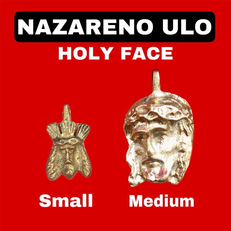 Nazareno Ulo Pendant (Holy Face gawa sa Tanso) | Shopee Philippines