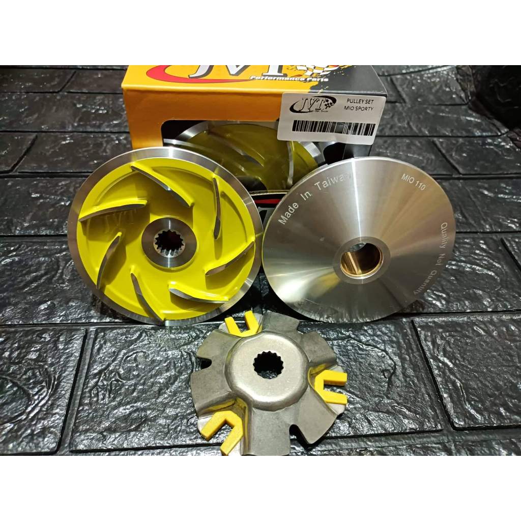 JVT Pulley Set (Mio Sporty, Mio i125, Click125/Click150, Aerox/Nmax/Pcx/Adv) | Shopee Philippines