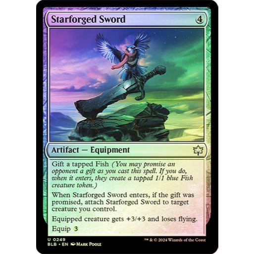 Magic the Gathering | Starforged Sword | Shopee Philippines
