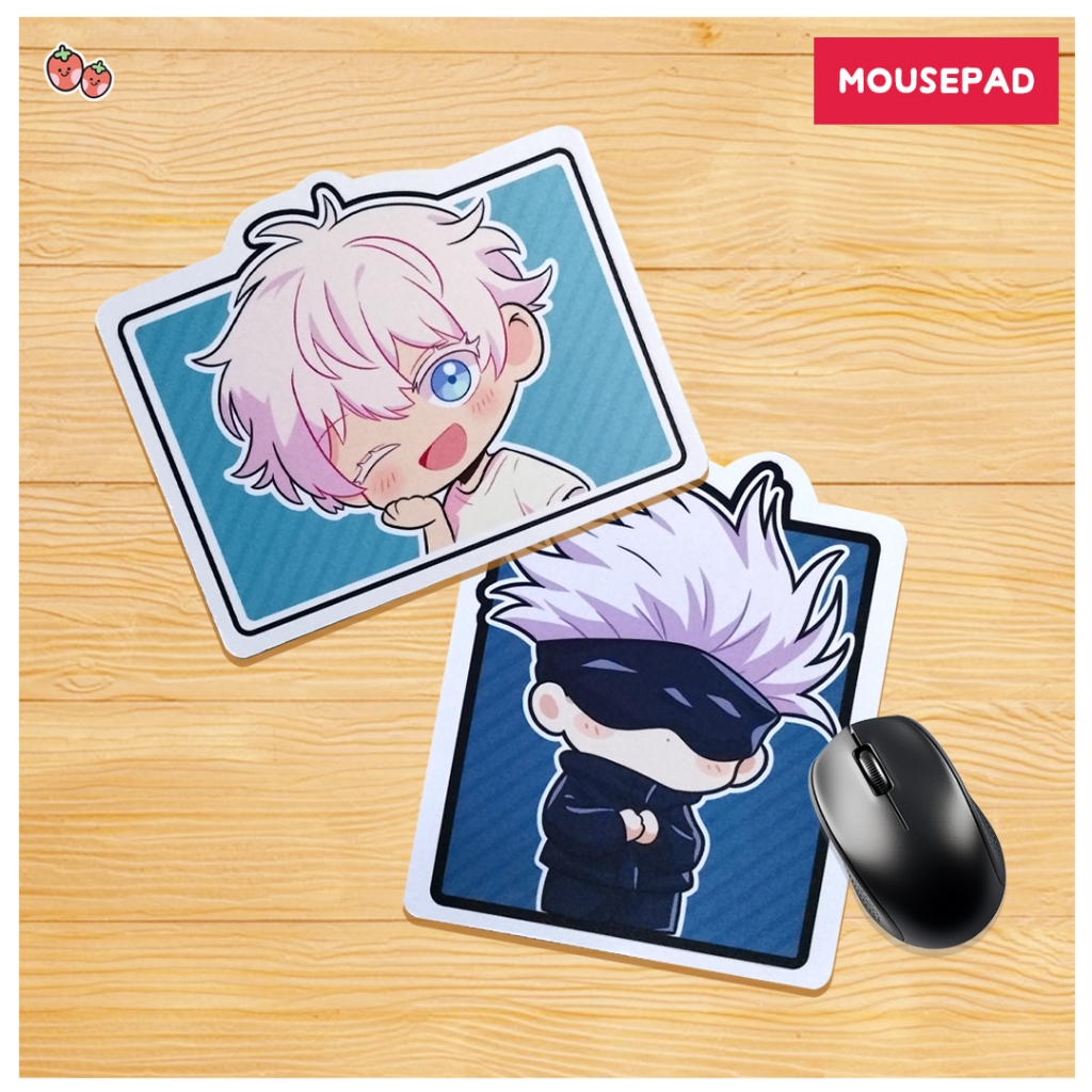 Jujutsu Kaisen Mousepad - Yuji Itadori Satoru Gojo Megumi Fushiguro ...