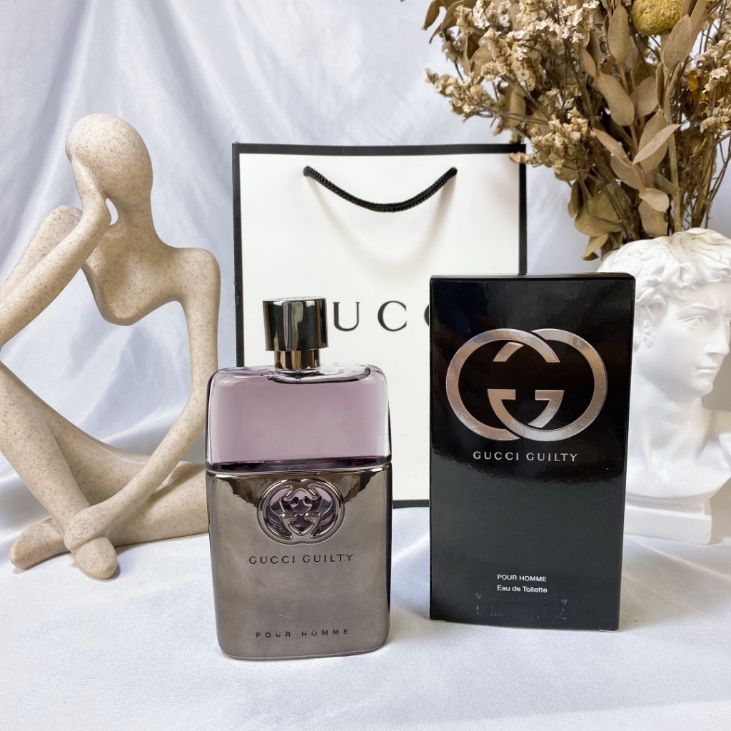 Gucci Gui Love Men's Original Guilt Yueyuan Men's perfume 90ml | Shopee Philippines