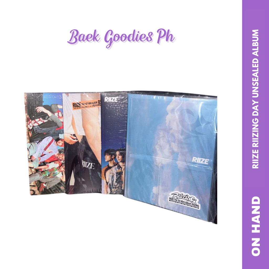 Riize Riizing Day Unsealed Album | Shopee Philippines