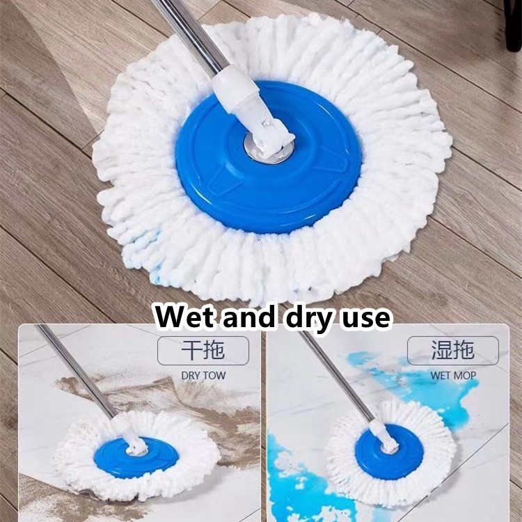 Spinning mop handle/ replacement for floor 360 degree rotating mop ...