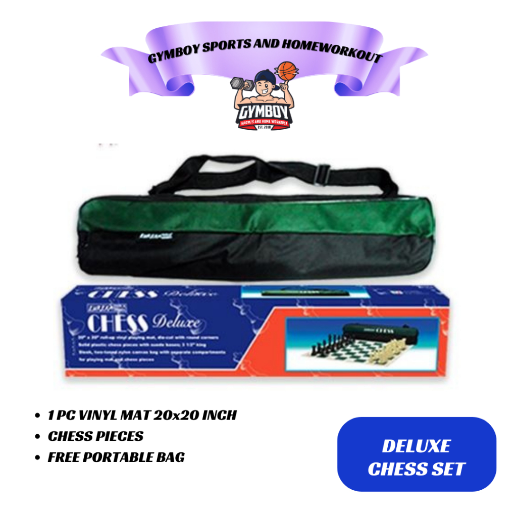 Eureka Chess Set Deluxe Vinyl Mat Portable | Shopee Philippines