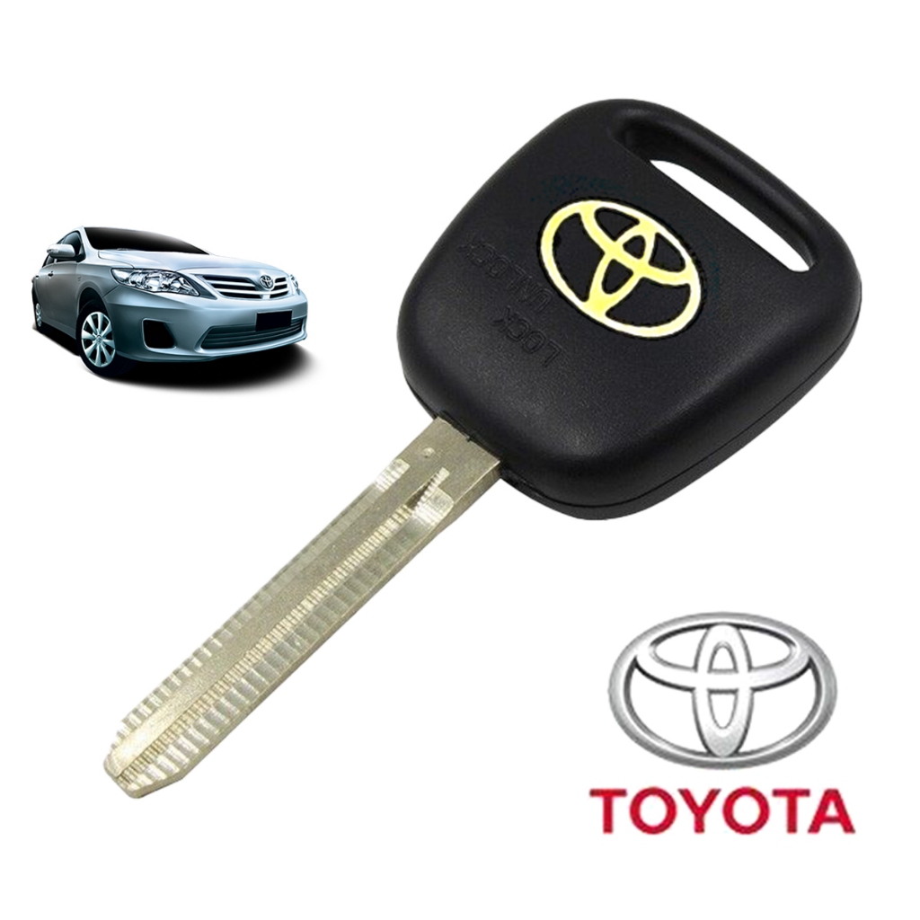 Durable Key Blank Toyota VIOS COLLA AVALON CAMRY 1-Key/2-Key TOY43 ...