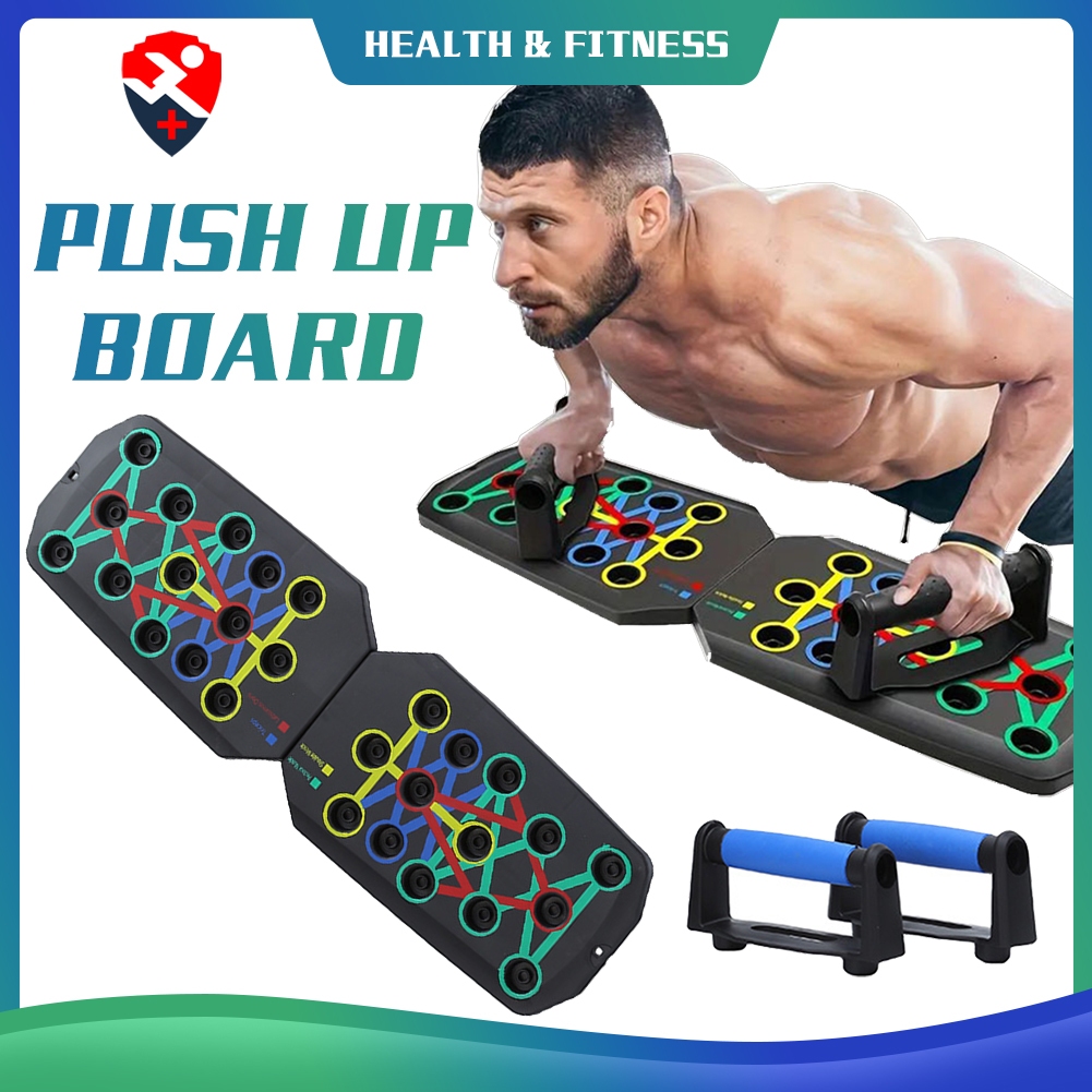 28 holes Push Up Board Push-Up Stand For Arm Chest Back Sholders ...