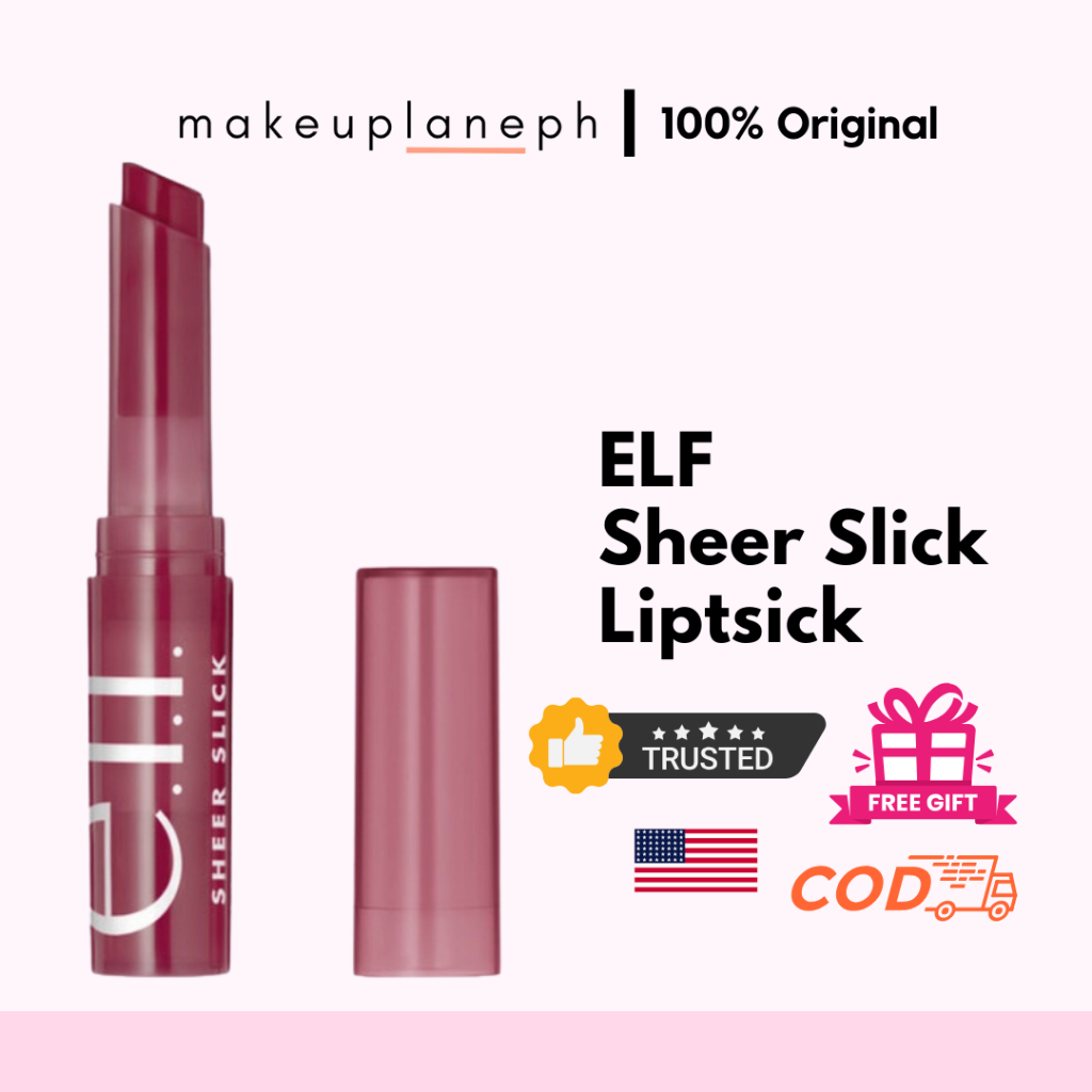 ELF Sheer Slick Liptsick - Black Cherry | Shopee Philippines