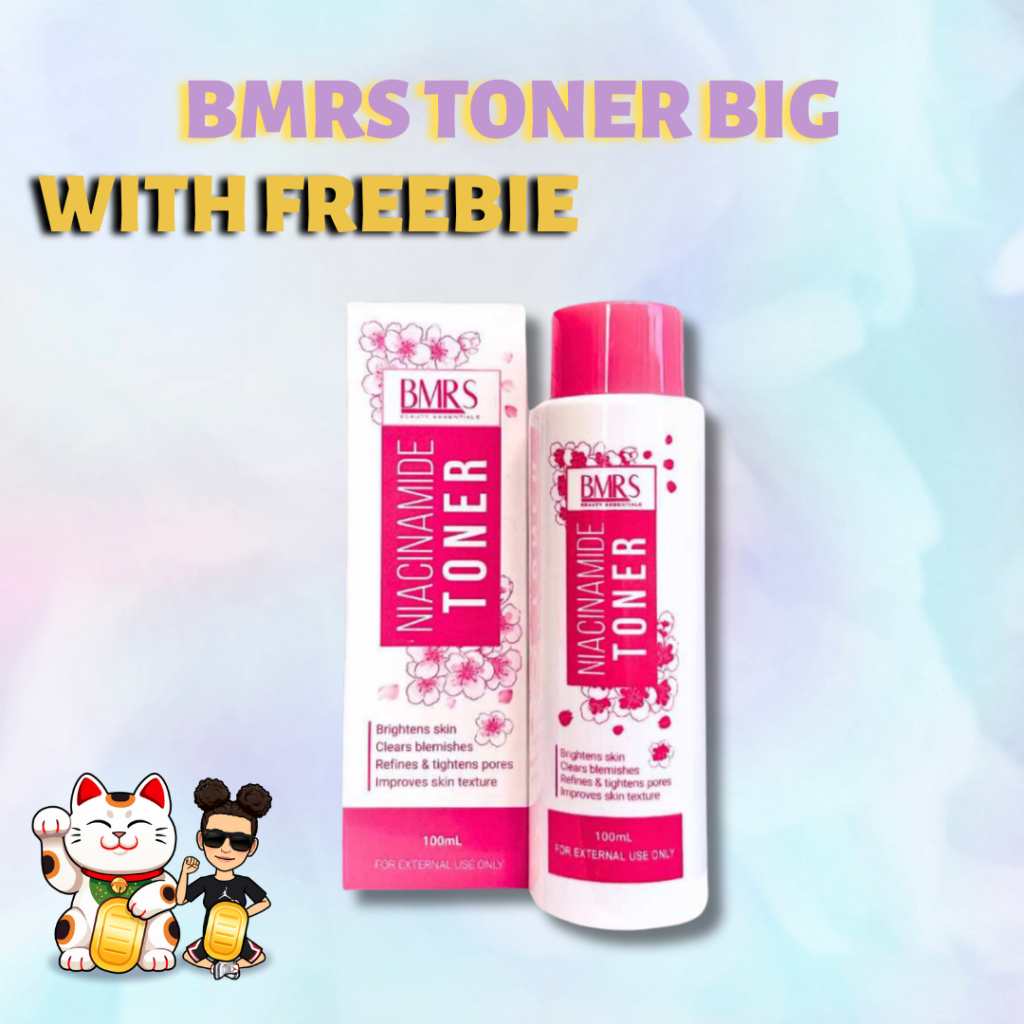 BMRS TONER Niacinamide for Brightens skin Clears Blemishes Refines and ...