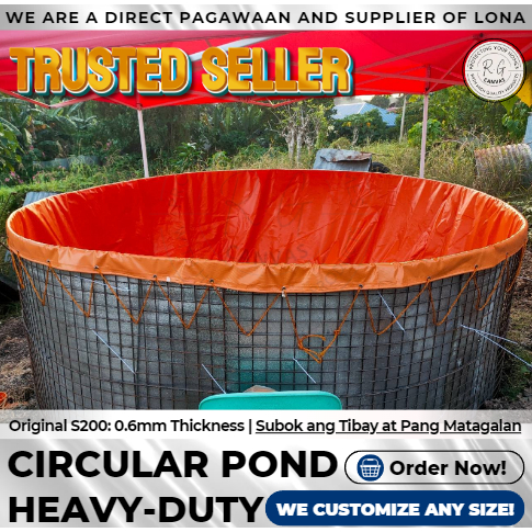 CIRCULAR TANK BIOFLOC S200 HEAVY DUTY CKM BRAND BIOFLOC FISH FARMING ...