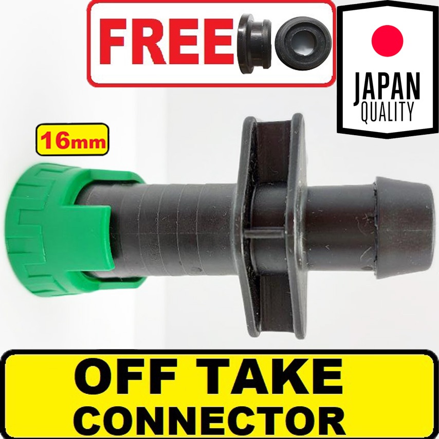 DRIP Off take START Connector Adapter fitting for Drip Irrigation Tape ...