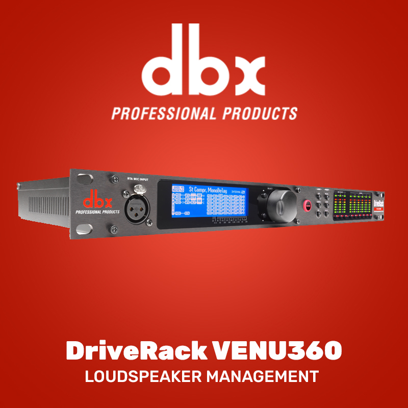 DBX DriveRack VENU360 Complete Loudspeaker Management System Original | Shopee Philippines