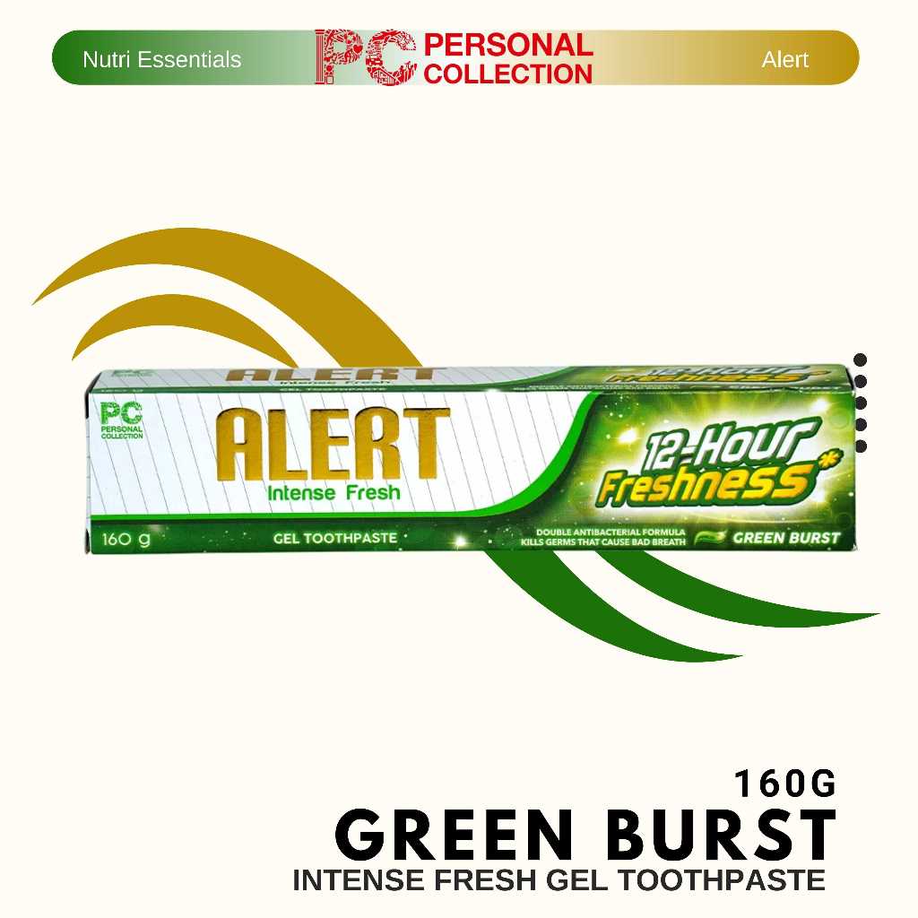 Personal Collection Alert Intense Fresh Green Burst Flouride Gel ...