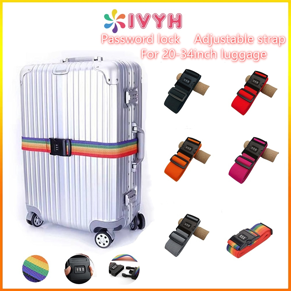 Universal Adjustable Travel luggage Suitcase Password Lock Single-piece ...