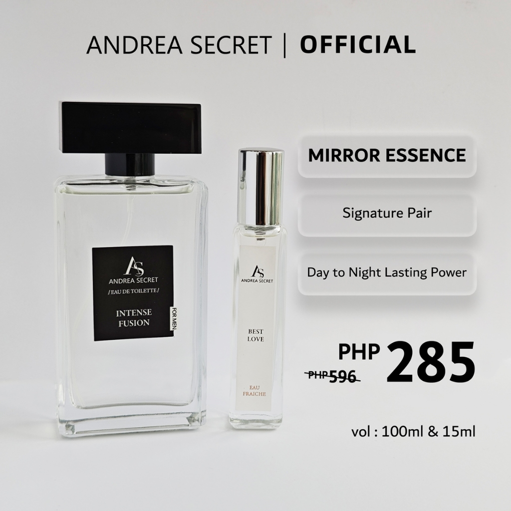 Andrea Secret Perfume Mirror Essence Bundle Long Lasting Perfume Mist ...