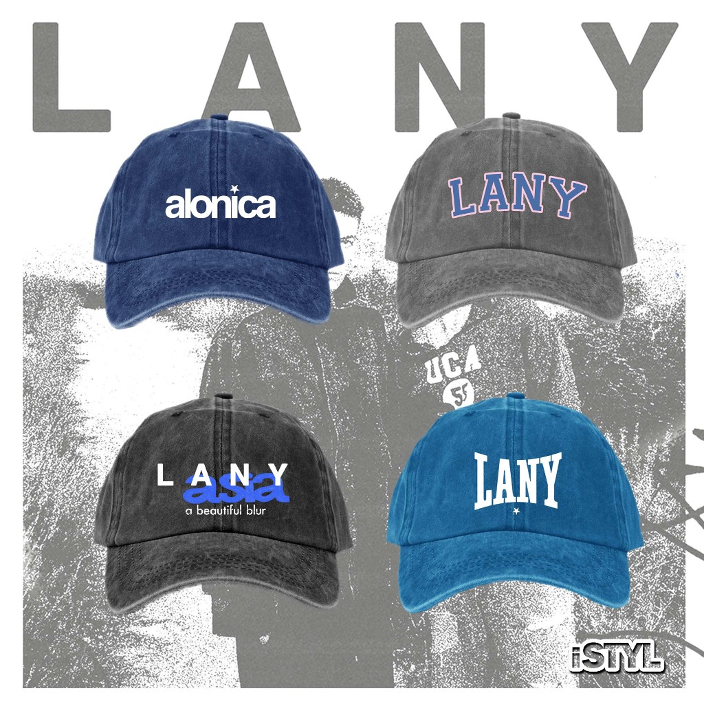LANY (Alonica, LANY Asia Tour) Vintage Cap & Reversible Bucket Hat by ...