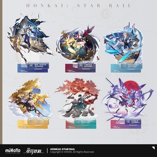 Official mihoYo Honkai: Star Rail The Hunt Path Series Character ...