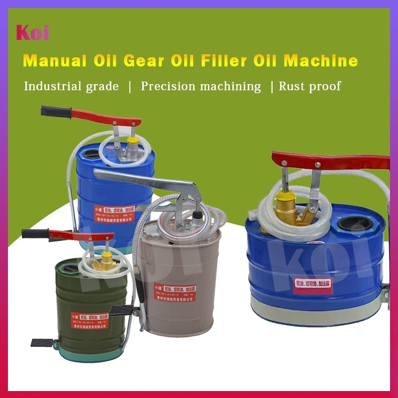 Manual Oil Gear Oil Filler Tanker Hand Pressure Oil-Pumping Machine ...