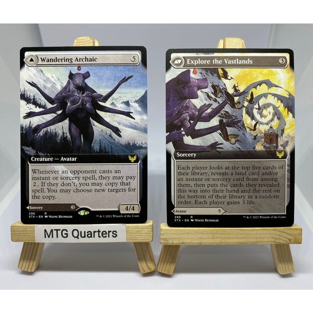 Pr0xy Card - Wandering Archaic (Extended Art) | Strixhaven: School of ...