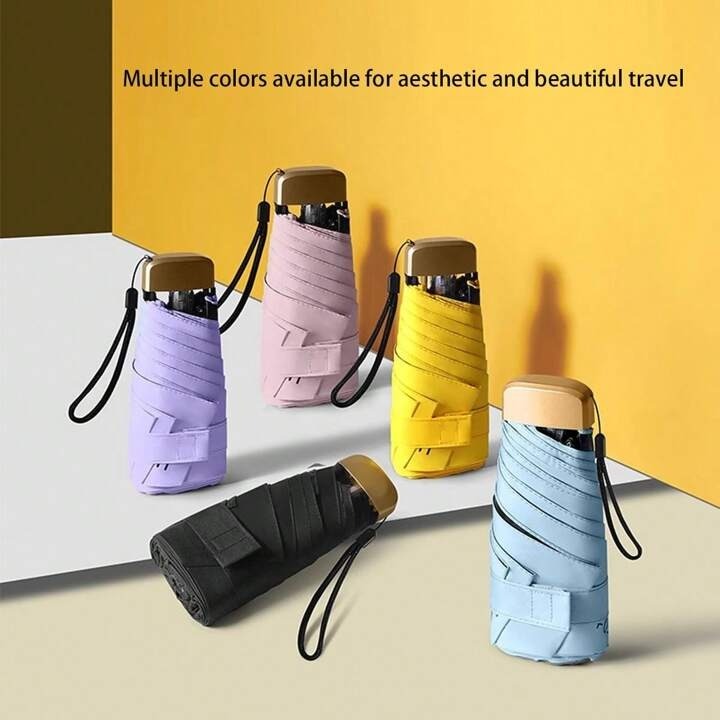 SW Mini Pocket Folding Umbrella Rain Mini Pocket Umbrella | Shopee ...